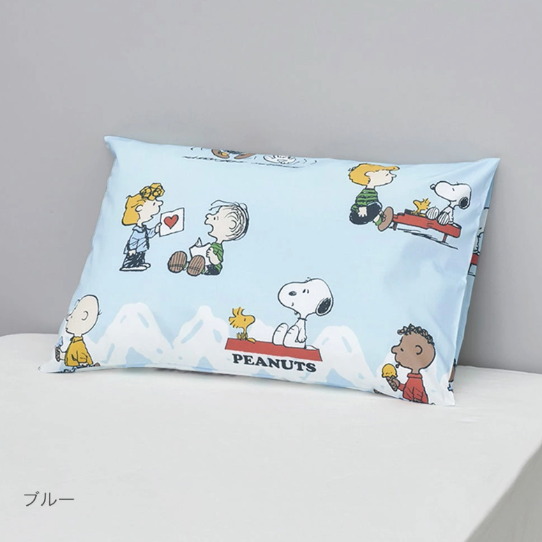 nishikawa x PEANUTS/SNOOPY 史努比與花生米幫 信封式枕頭套